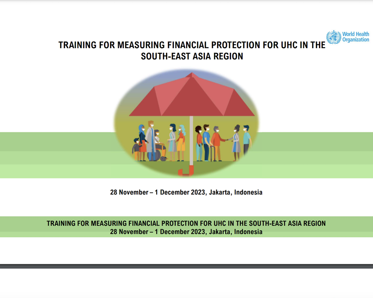 Beyond financial hardship, focusing on unmet need: building capacity to ...